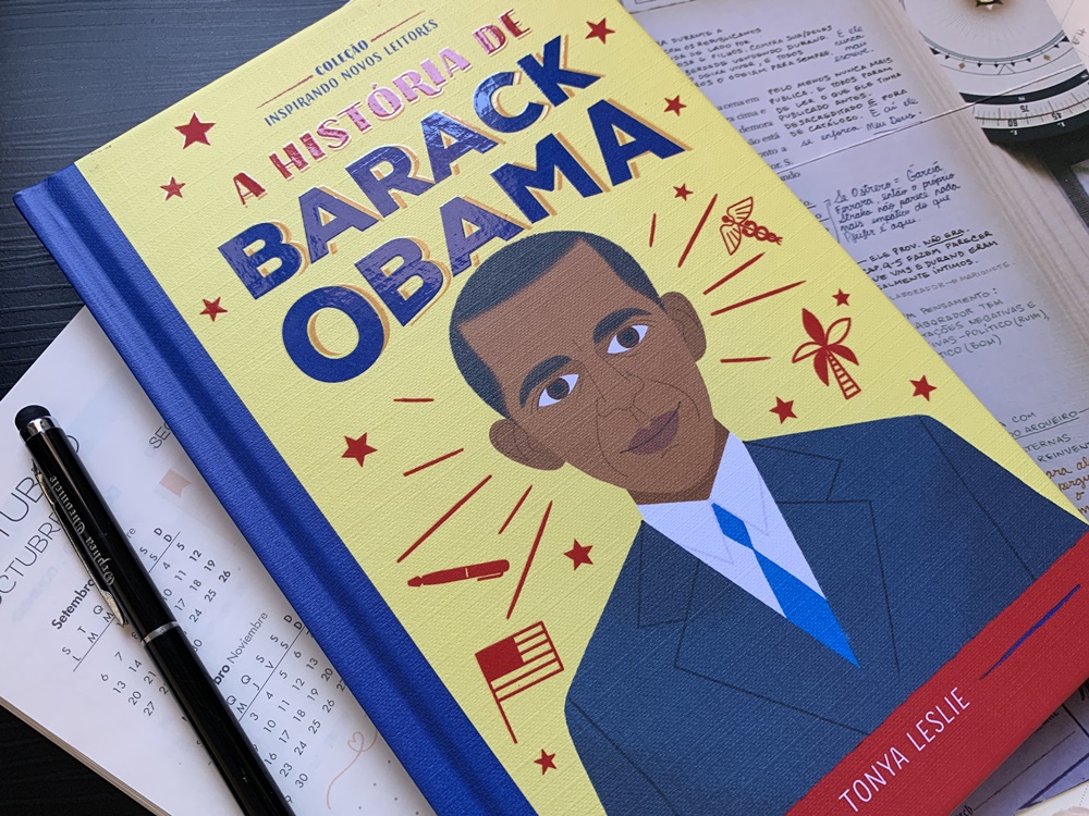 A História de Barack Obama | Tonya Leslie – Estante Diagonal